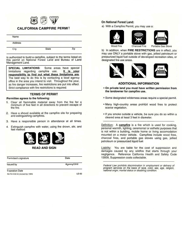 Fire Restrictions | The 'Other' Rubicon