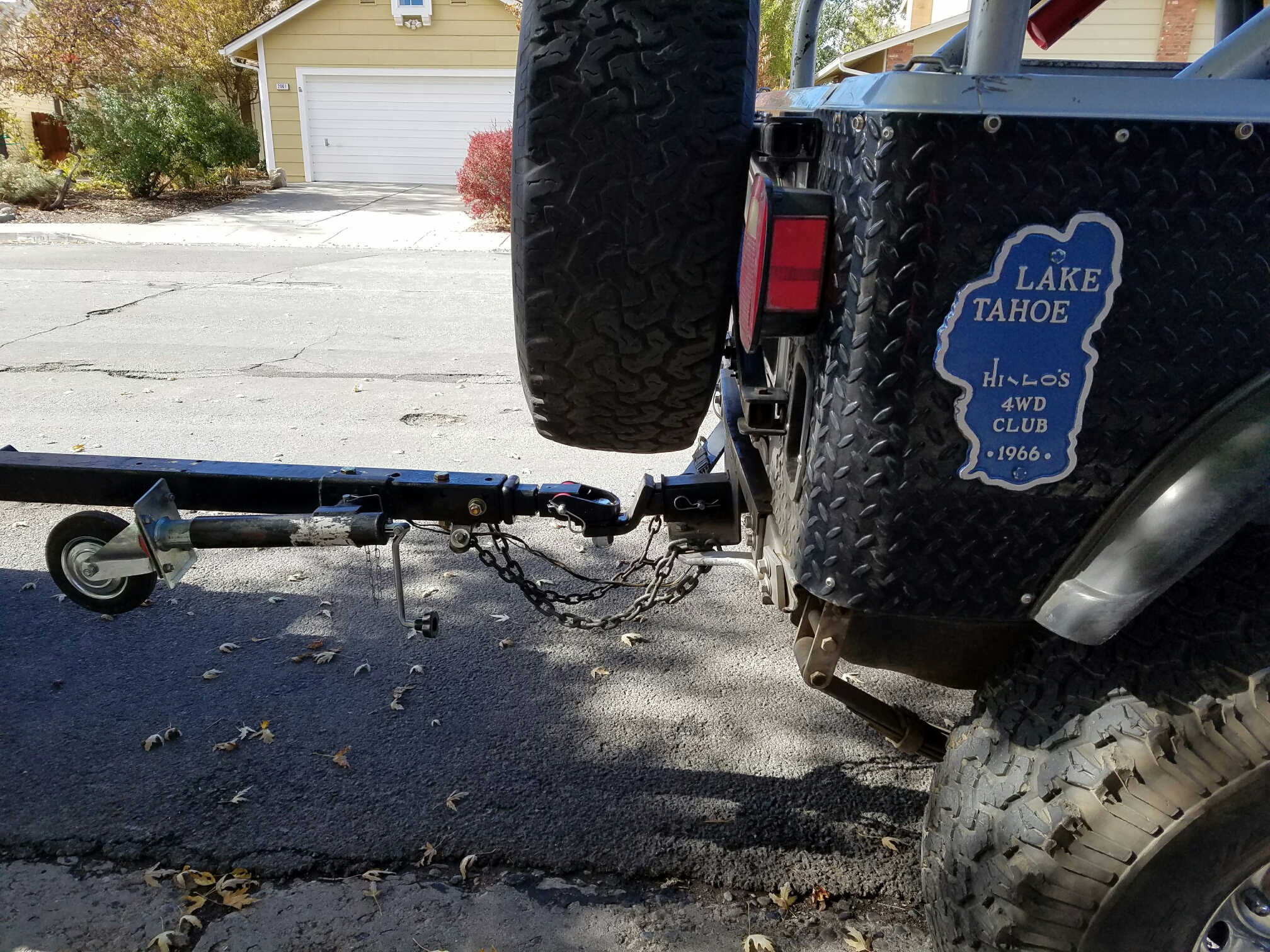 New trailer hitch | The 'Other' Rubicon